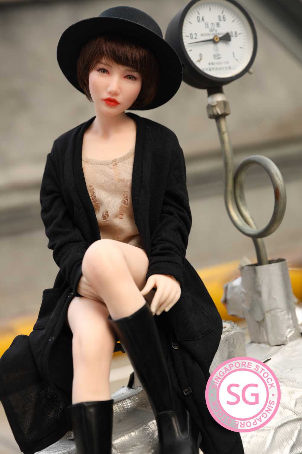 CLIMAX DOLL 60 cm Silicone - Georgia (SG) - FRISKY BUSINESS SG