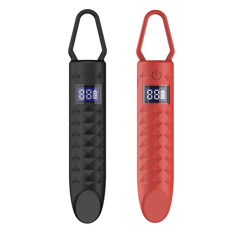 Tech Touch - LCD Display Mini Bullet Vibrator - FRISKY BUSINESS SG